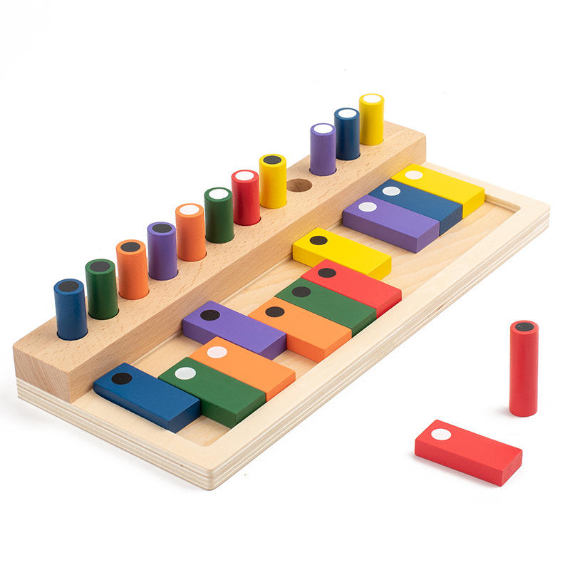 Color Matching Game Sensory Educational Toy , Montessori Toddler ...