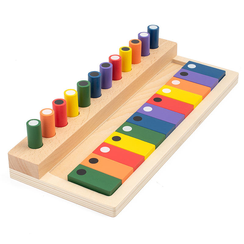 Color Matching Game Sensory Educational Toy , Montessori Toddler ...